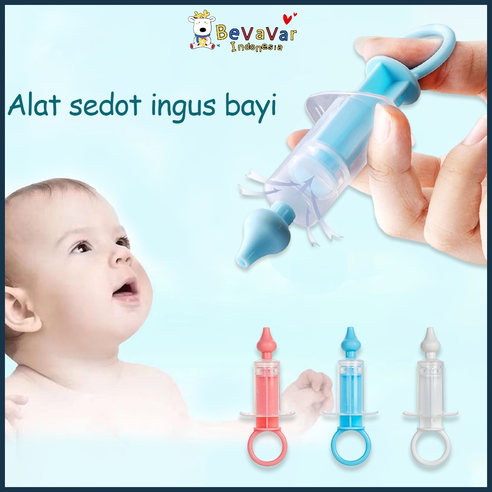 Jual BEVAVAR Alat sedot penyedot ingus bayi model jarum suntik nasal aspirator baby/pembersih ...