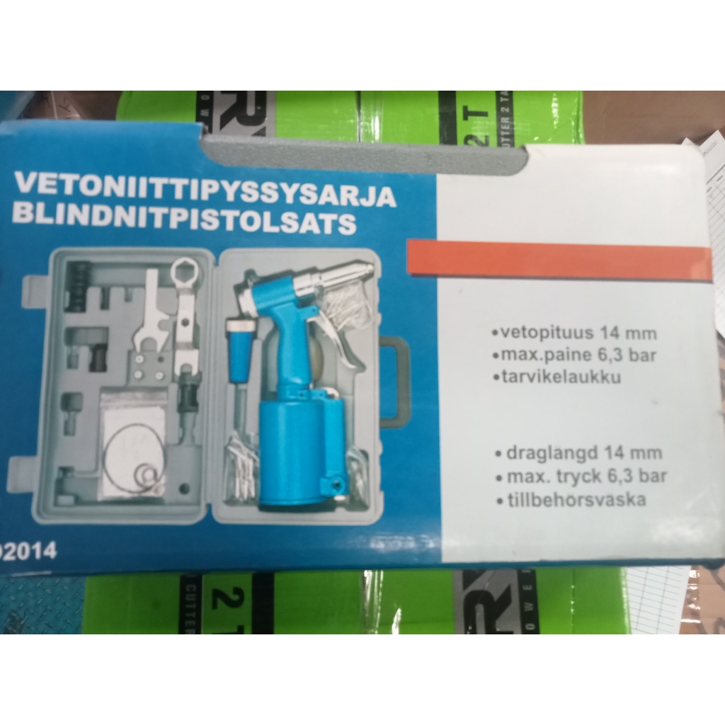 Jual AIR HYDRAULIC RIVETER 3/16" KIT TANG RIVET ANGIN SET ALAT TEMBAK ...