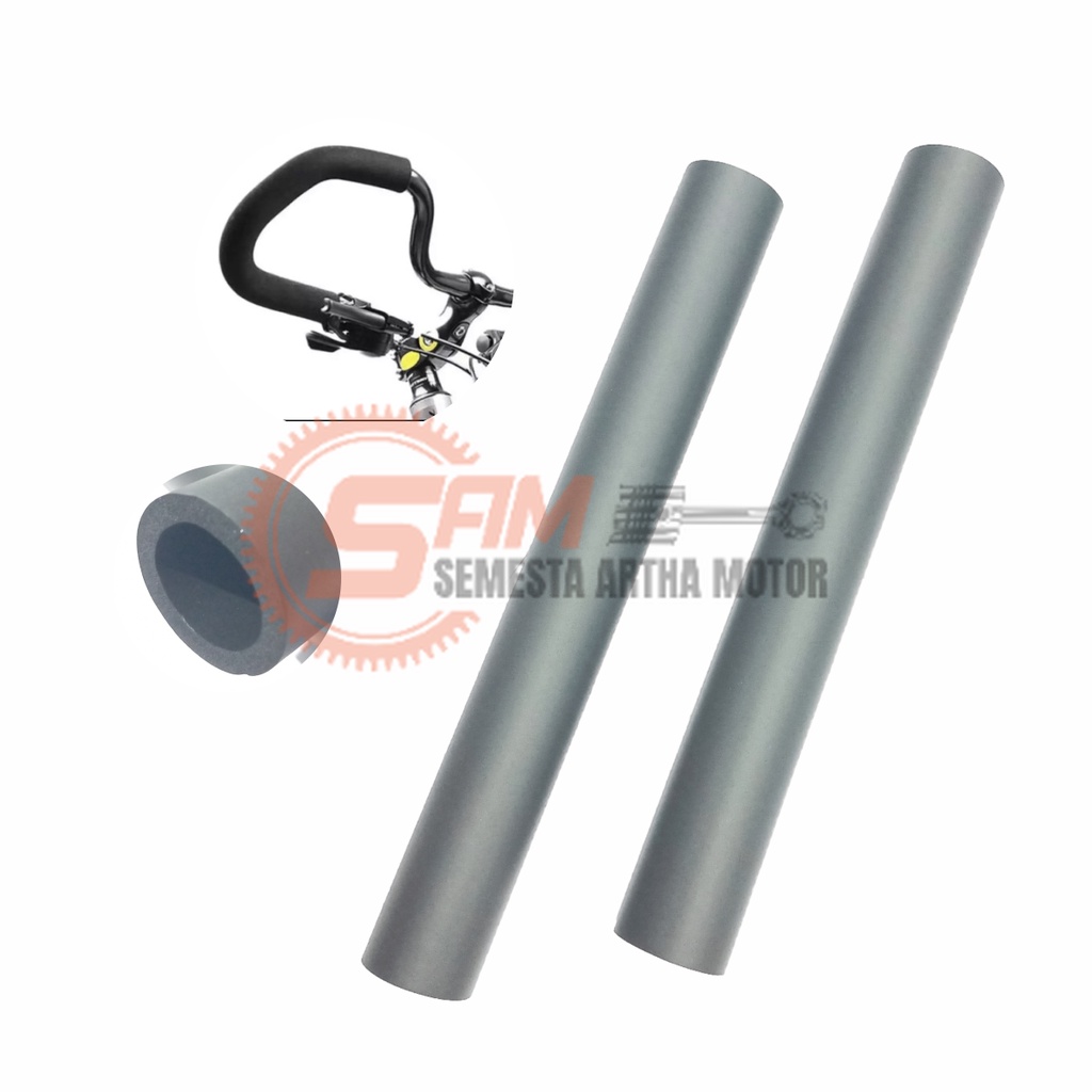 Jual Busa Stang Universal Motor Sepada Handle Grip Hanfad Hitam Polos ...