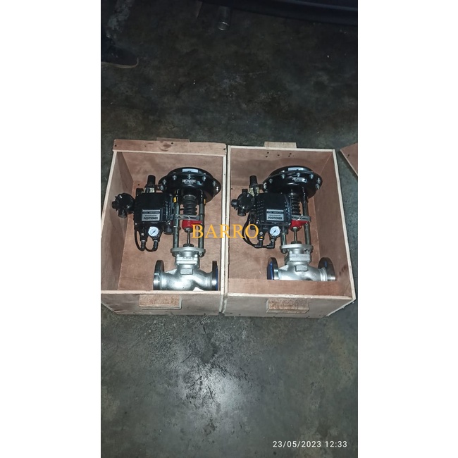 Jual Control Valve 2" PN16 SS304 Ari Armaturen Positioner DP32 | Shopee Indonesia