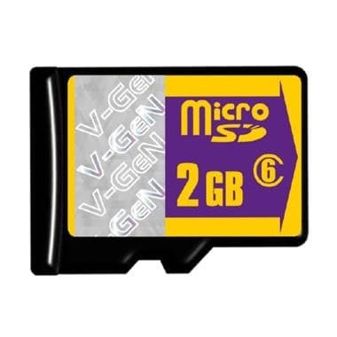 Jual VGen 2Gb Micro Sd class 6 Memory Card Original Vgen Original 2 Gb ...