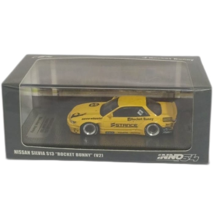 Jual Inno Nissan Silvia S13 Rocket Bunny V2 Kuning-In64-S13V2-YL ...