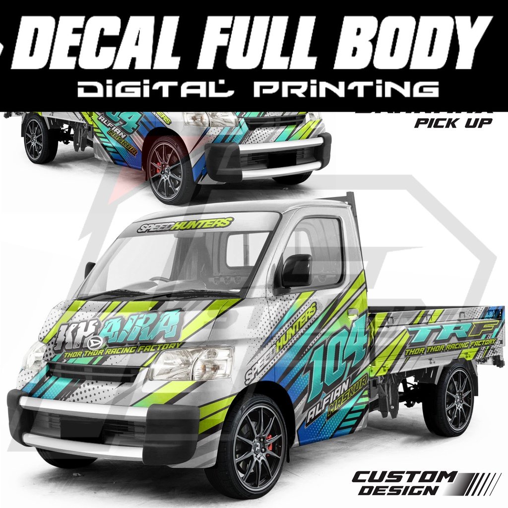 Jual Decal Sticker Daihatsu Grand Max Pickup Full Body (BEBAS REQUEST ...