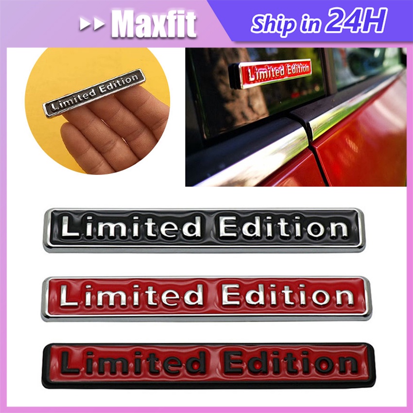 Jual Stiker Emblem Limited Edition Sticker Mobil 3D Bahan Metal Chrome ...