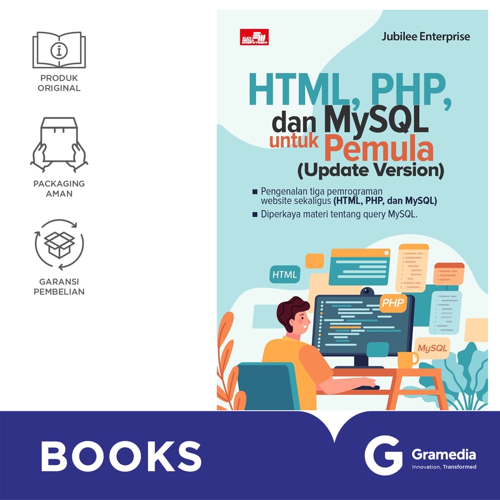 Jual HTML, PHP, dan MySQL untuk Pemula (Update Version) | Shopee Indonesia