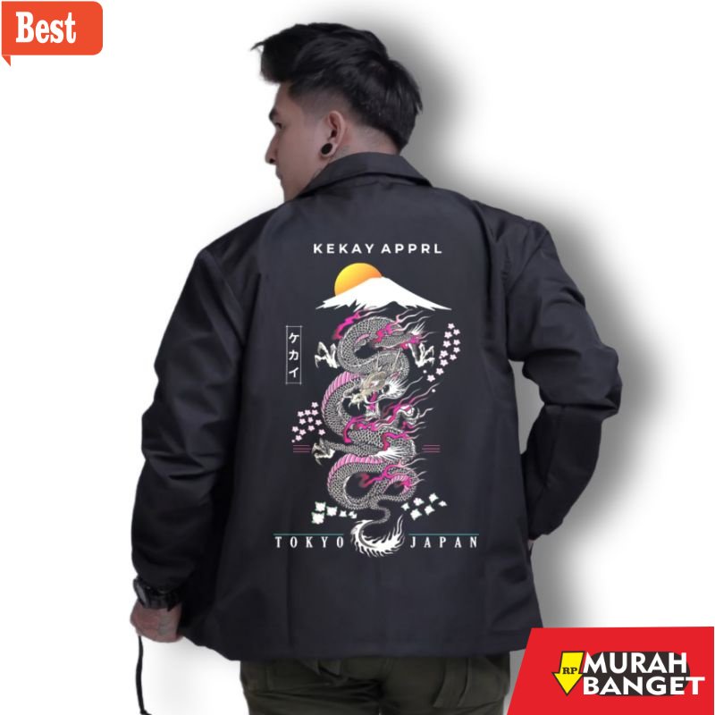 Jual Jaket parasut pria terbaru- JAKET COACH PRIA NAGA - JAKET PRIA ...
