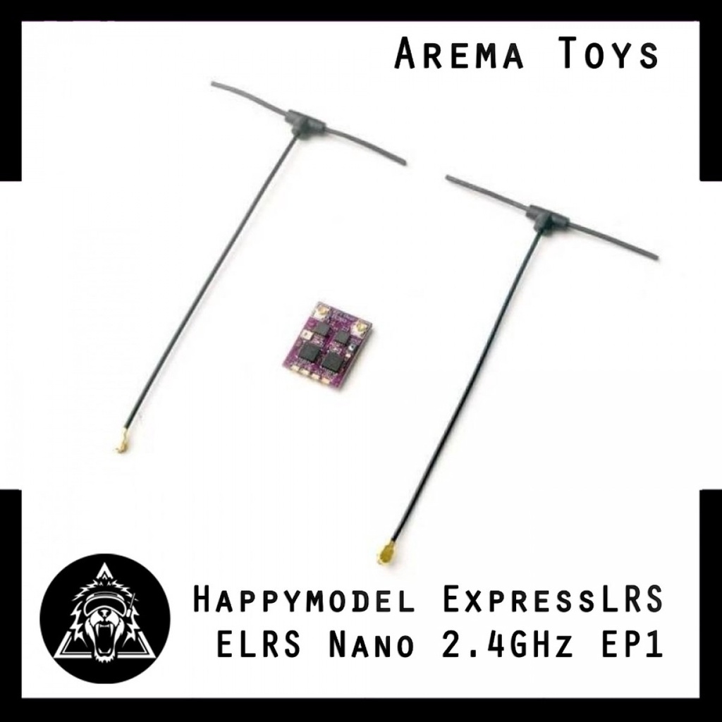 Jual Happymodel ExpressLRS ELRS Nano 2.4GHz EP1 Dual TCXO RX Receiver 2 ...
