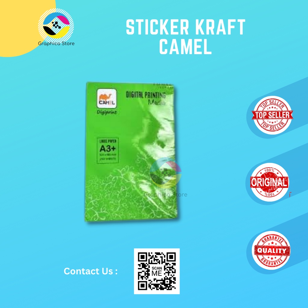 Jual CAMEL Sticker KRAFT Laser A3+ | Shopee Indonesia