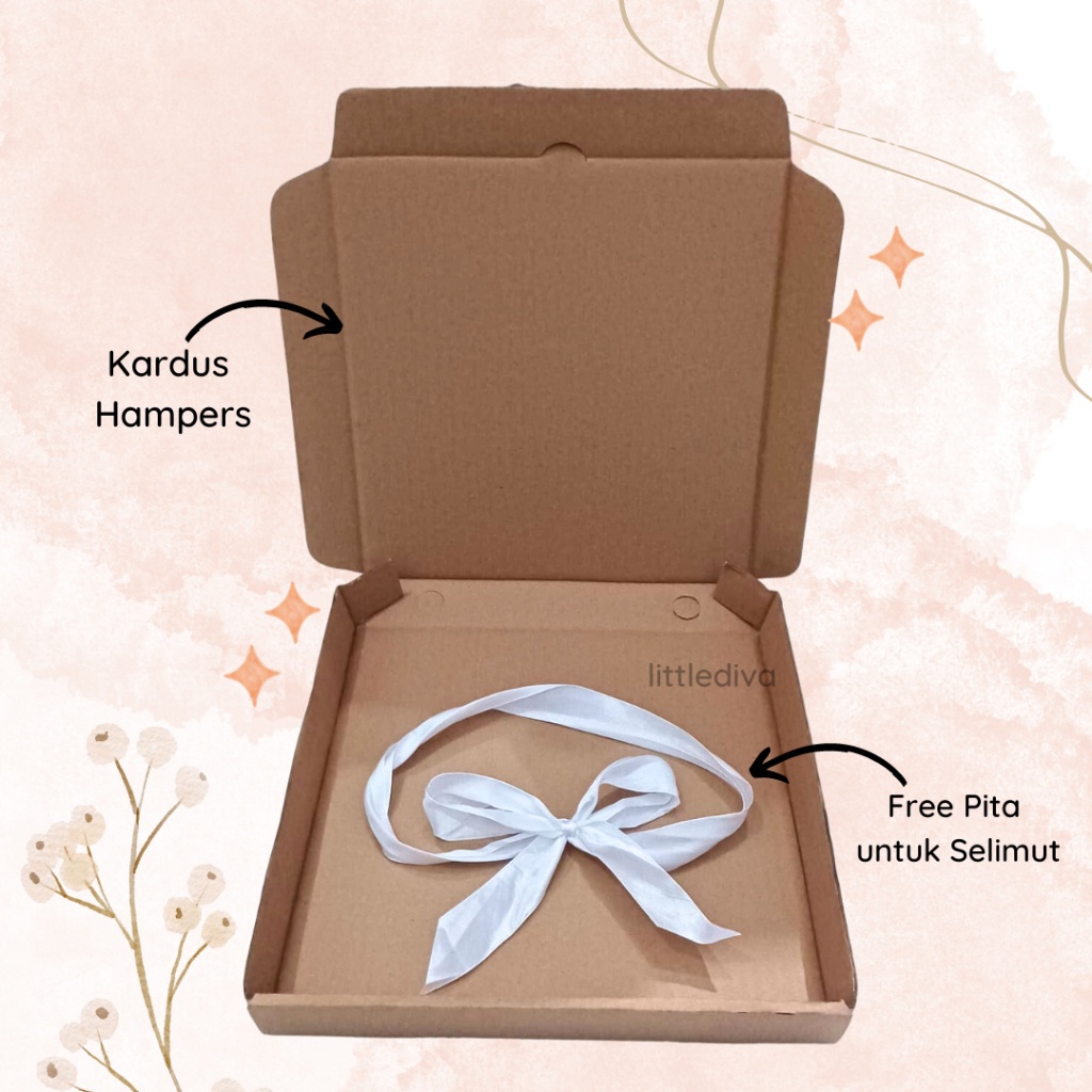 Jual Kemasan Box Cantik Kardus Packing Hampers Kado Lahiran Bayi ...