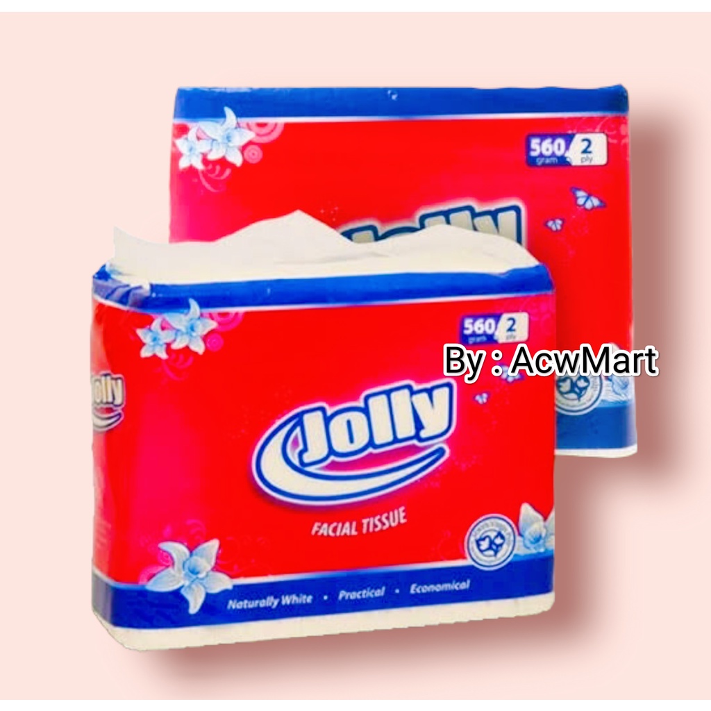 Jual Jolly 560g gram Tissue tisu tissu Besar 1/2 kg kiloan big Facial ...
