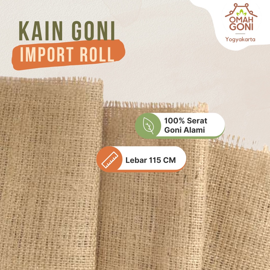 Jual Kain Goni Import Roll - Bahan Karung Goni - Kain Goni Gulungan ...