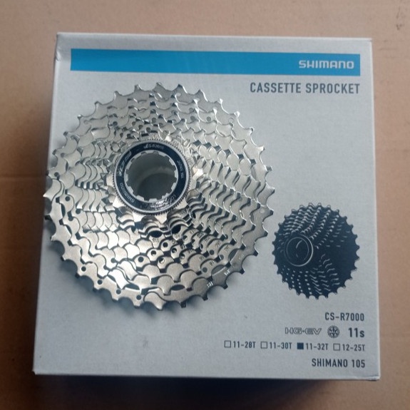 Jual Sprocket Freewheel Shimano 105 R7000 11 Speed 11-32T - Cassette 11 ...