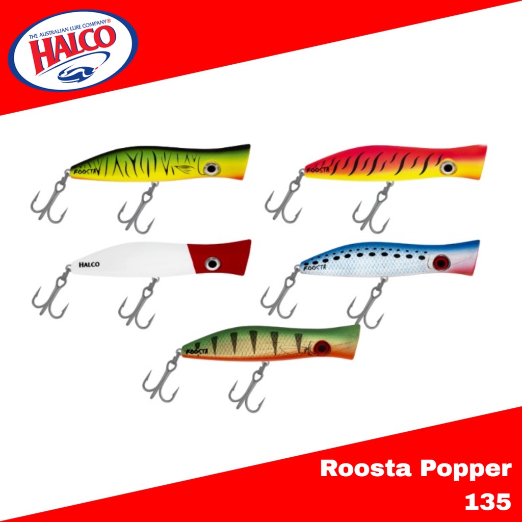 Jual Halco Roosta Popper 135 Floating Lure 135mm 49g | Shopee Indonesia