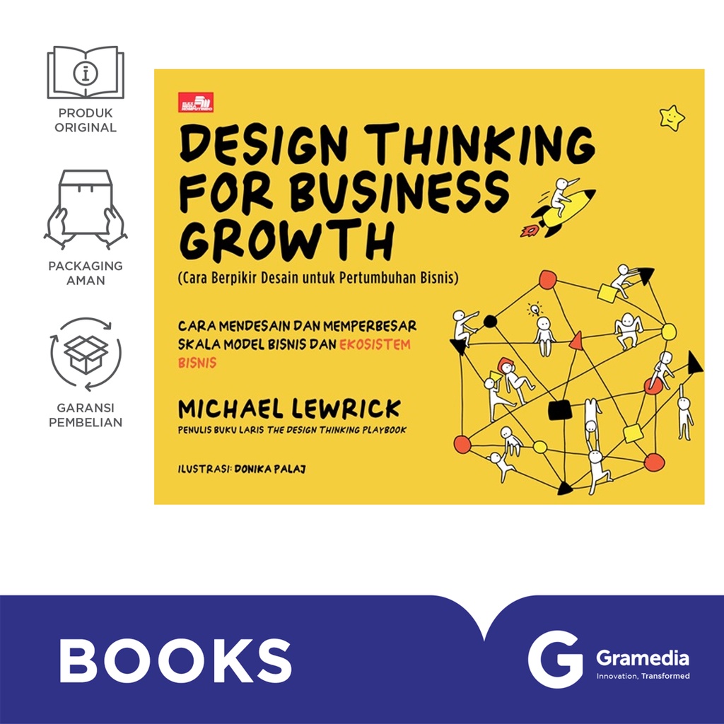 Jual Buku Design Thinking for Business Growth (Michael Lewrick ...