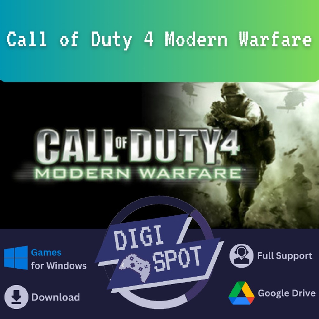 Jual Call of Duty 4 Modern Warfare - Game PC | Shopee Indonesia