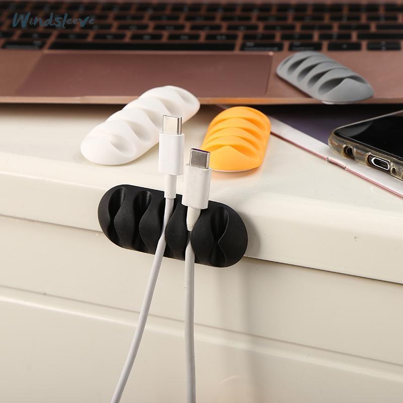 Jual HOTSALE Cable Reel Organizer Desktop Clip Cord Management ...