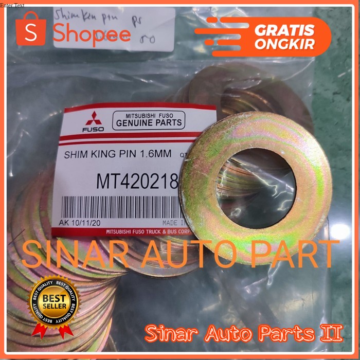 Jual SAP2 RING KING PIN SHIM KING PIN 1.6mm MITSUBISHI PS100 PS120 ...