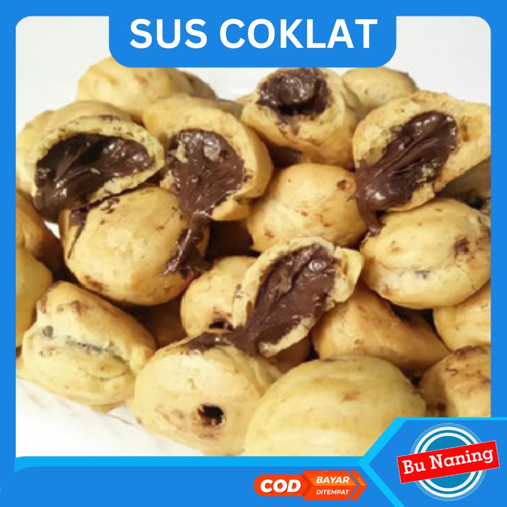 Jual sus coklat kering fresh - kue sus coklat | Shopee Indonesia