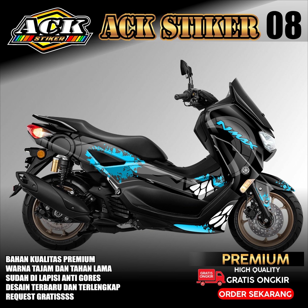 Jual Decal Sticker Dekal Stiker Nmax New 2020 Fullbody Desain Terbaru ...