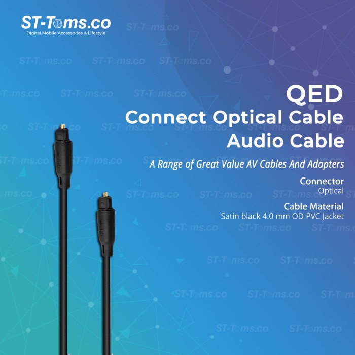 Jual QED Connect Optical Cable | Shopee Indonesia