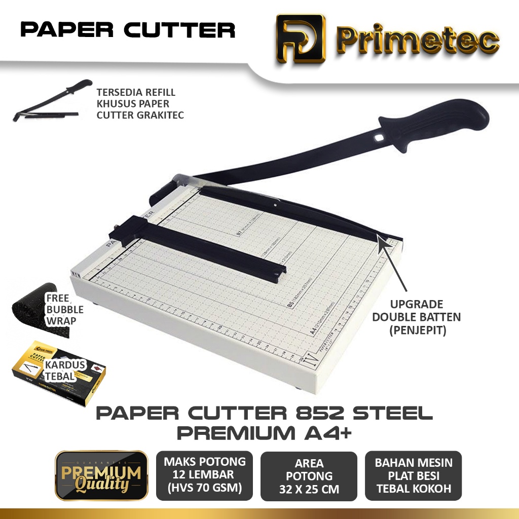 Jual Paper Cutter A4 ( Alat Potong / Mesin Pemotong Kertas HVS, Sticker ...