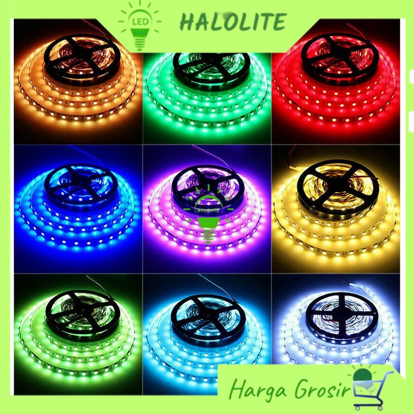 Jual Lampu LED STRIP 600 LED 2835 5Meter Indoor IP 33 12V | Shopee ...
