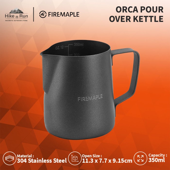 Jual Gelas Kopi Firemaple Orca Coffee Milk Fronthing Pitcher | Shopee ...