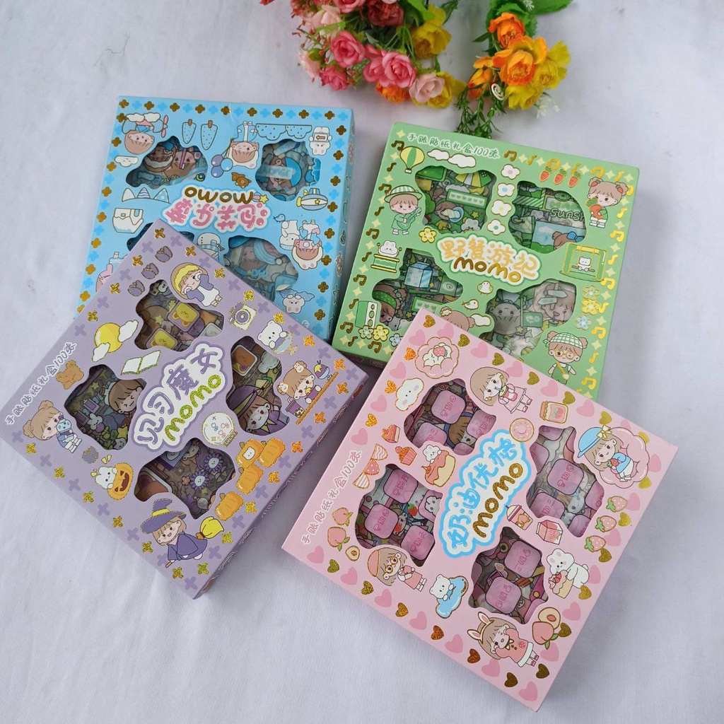 Jual Sticker Momo Viral/sticker buku/sticker mainan/sticker bagus ...