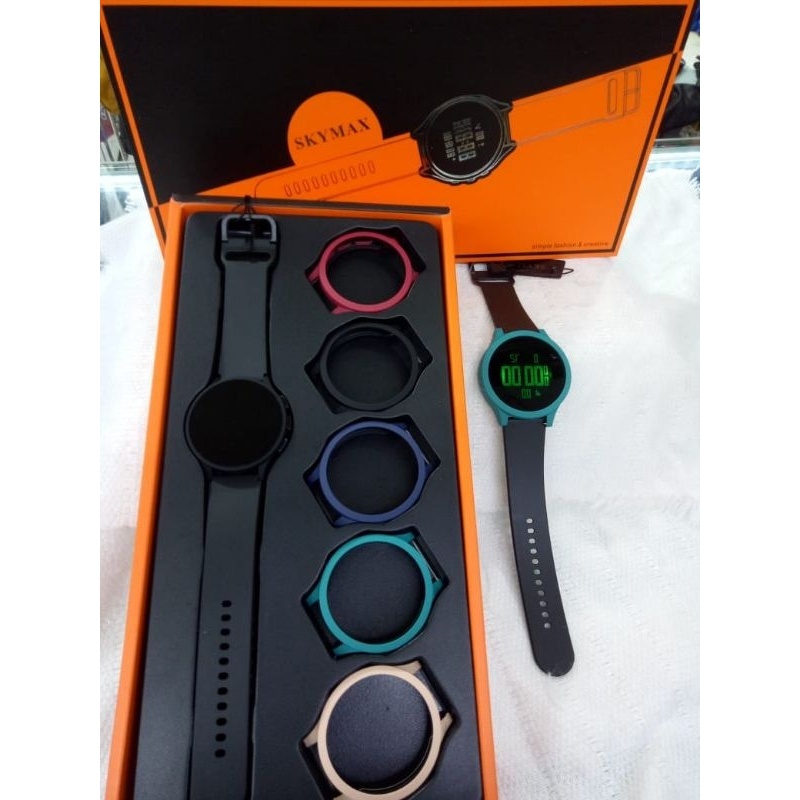 Jual [SKYMAXID] NEW SERIES JAM TANGAN PRIA WANITA SKYMAX 2218G original ...