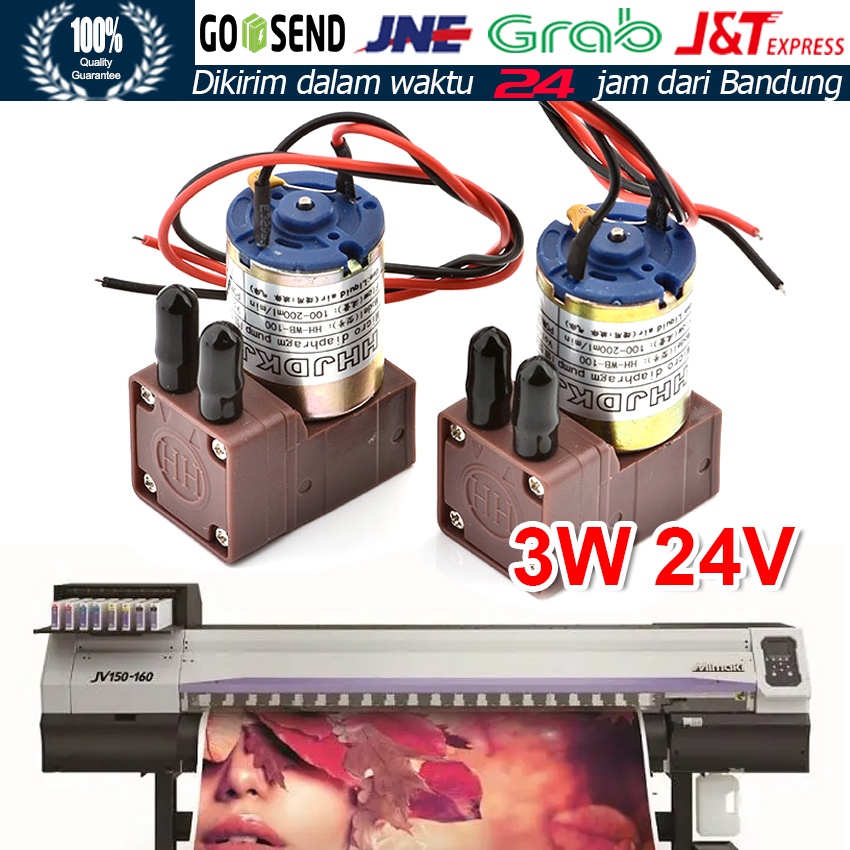 Jual 24V 3W Pompa tinta / Ink Pump / Pompa Tinta Solvent | Shopee Indonesia