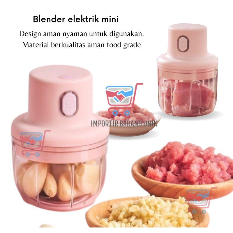 Jual IMB -D412- Blender Elektrik Mini - Mini Chopper - Blender Portable ...