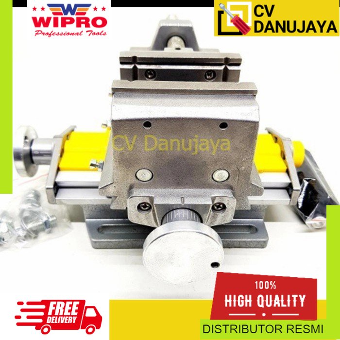 Jual Ragum Cross 75mm solid Aluminium Wipro Catok Milling Bench Vise 3 ...