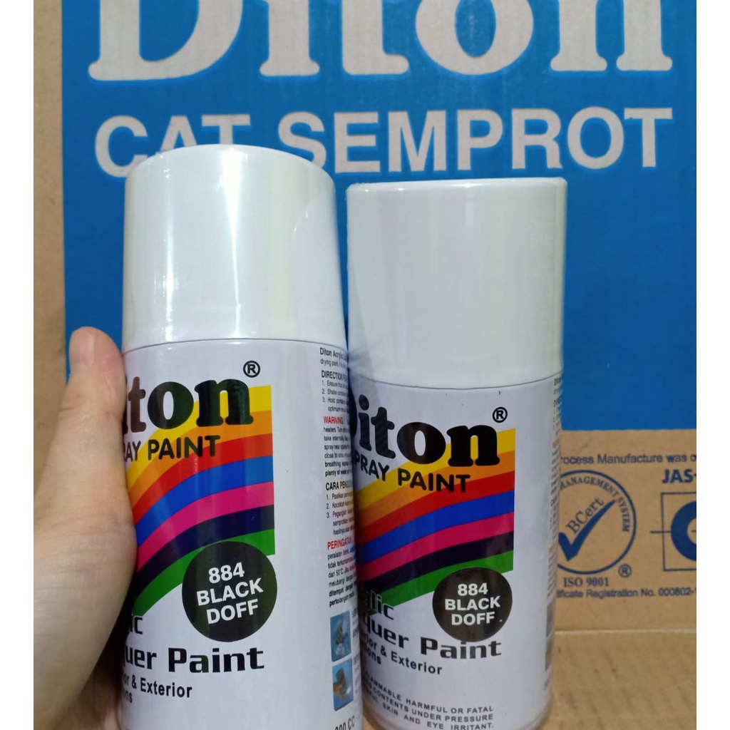 Jual SOLID COLOURS DITON Spray Paint Acrylic Lacquer Paint Pilox Pilok ...