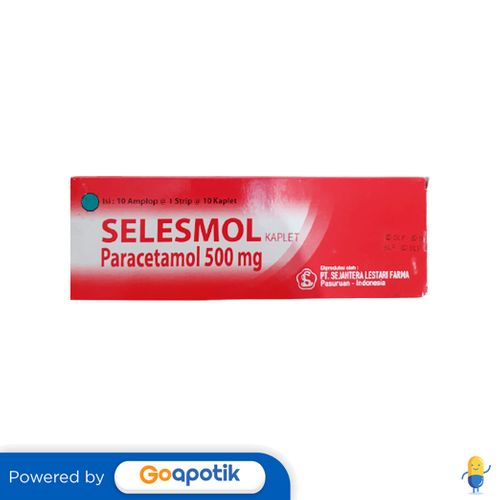 Jual Selesmol 500 Mg Box 100 Kaplet | Shopee Indonesia