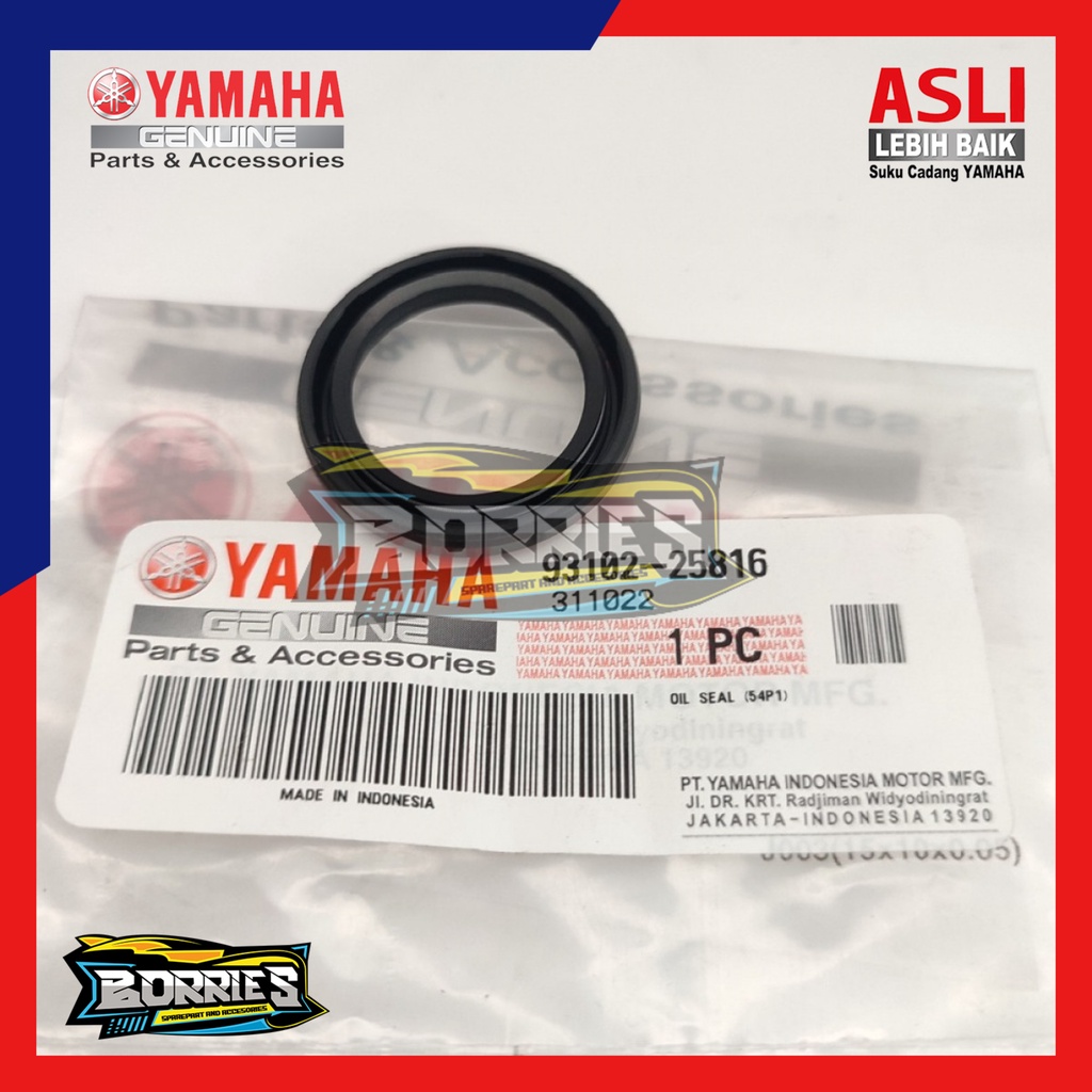 Jual Seal Kruk As Mio J /Mio M3 /Fino /Xride /Soul GT /Xeon Original Yamaha 93102-25816 | Shopee ...