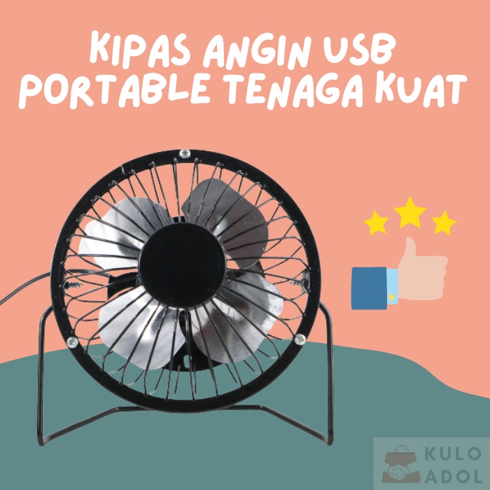 Jual Kipas Angin USB Tenaga Kuat, Didesain Cocok untuk Ruang Kerja ...