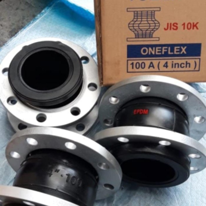 Jual Flexible Rubber Joint 5 inch DN 125 Oneflex Flange PN 16 | Shopee Indonesia
