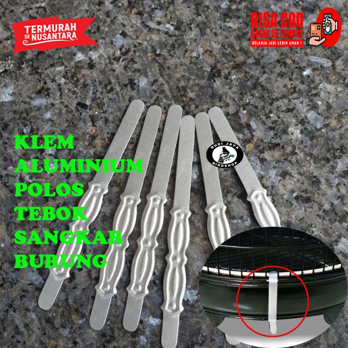 Jual JUAL KLEM PLAT BESI UKIR KLEM TEBOK SANGKAR 1 PCS NON MERK ...
