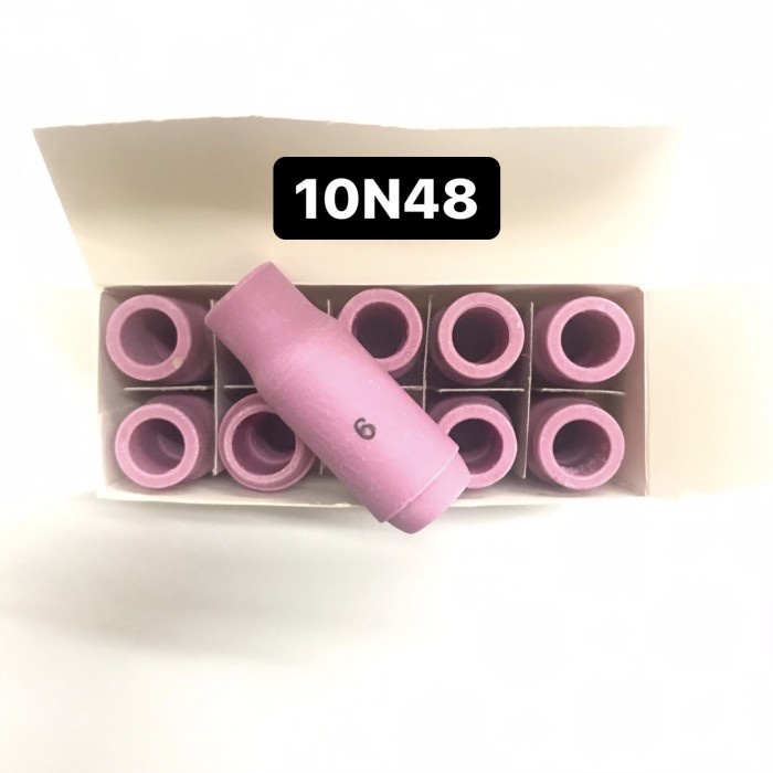 Jual Keramik Argon 10N48 No 6 Tig Torch Alumina Nozzle Wp17 Wp18 Wp26 ...