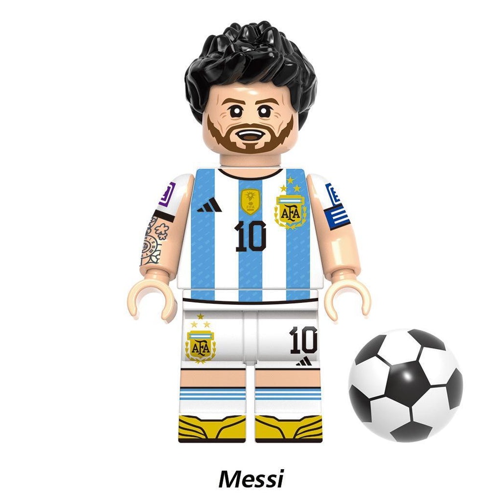 Jual Lego Lionel Messi Jersey Argentina Minifigure Football Sport Elmo ...