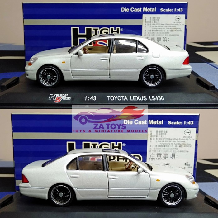 Jual IGS79 Diecast High Speed Toyota Lexus LS430 White Sedan Custom Skala 1:43 | Shopee Indonesia