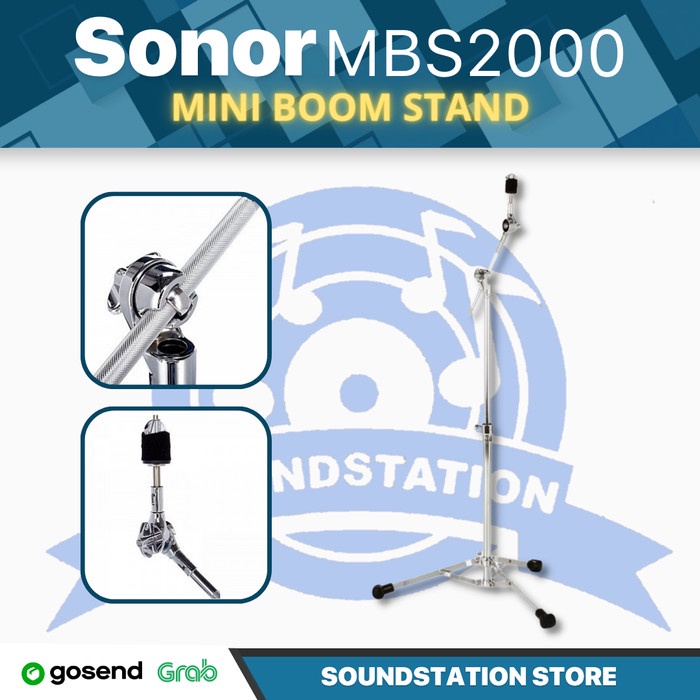 Jual SONOR MBS2000 Mini Boom Drum / Cymbal Stand | Tiang Simbal ...