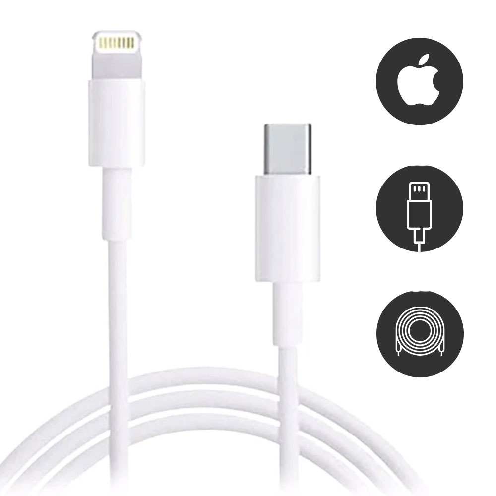 Jual Kabel Charger Lightning Fast Charging USB Type C to Lightning 2 ...