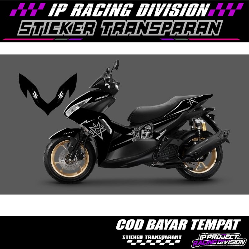 Jual STRIPPING YAMAHA NEW AEROX DESIGN COPY MEDUSA SATAN TERBARU ...