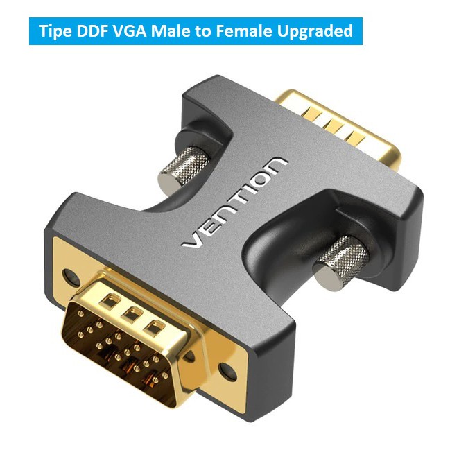Jual Adapter VGA to VGA Coupler for Computer Laptop Projector merek ...