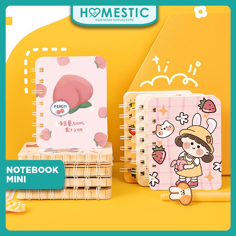 Jual Aimilo Notebook Mini A7 Buku Tulis Sekolah Book Catatan Kecil 80 ...