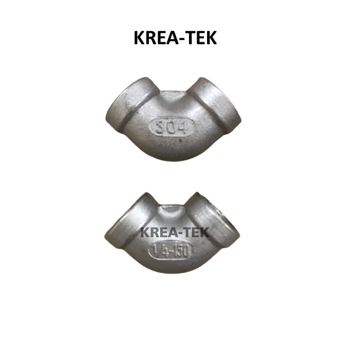 Jual Elbow / knee Galvanis 1 inch / keni drat (90 derajat) | Shopee ...
