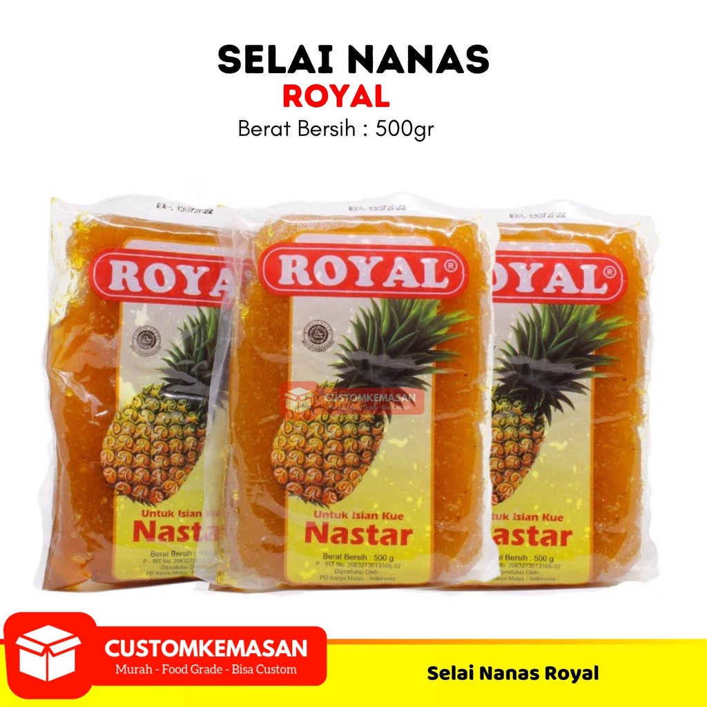 Jual Royal Selai Nanas / Selai Nanas / Selai Nanas Royal 500gr | Shopee ...