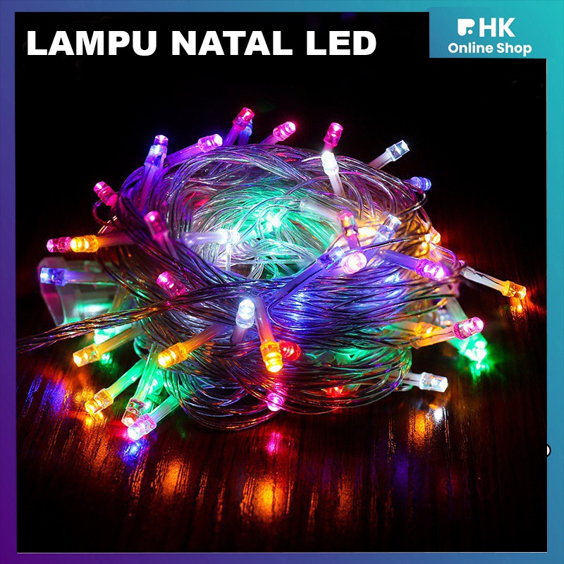 Jual Lampu Natal LED / tumblr Light lampu Hias LED 220V 10 Meter ...