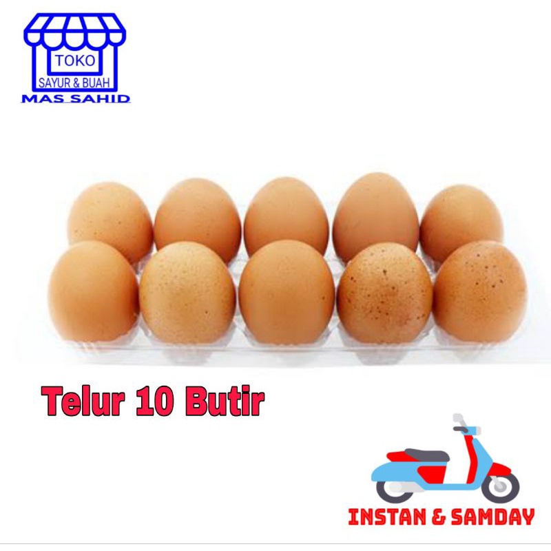 Jual INSTAN Telur Ayam 10 Butir | Shopee Indonesia